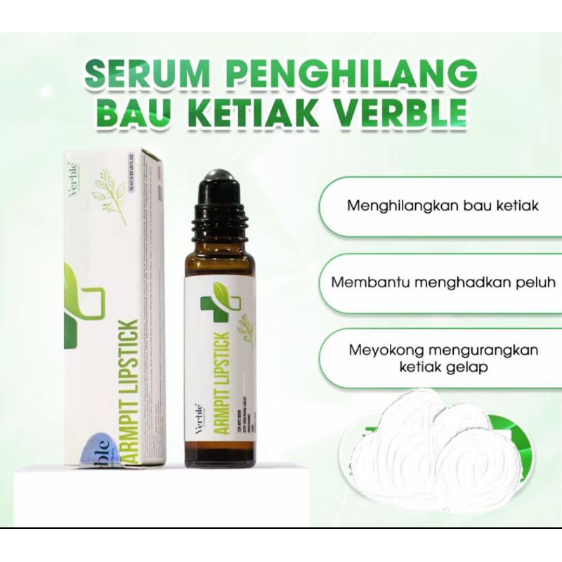 Verble Armpit Lipstick Deodorant Roll On Shopee Malaysia
