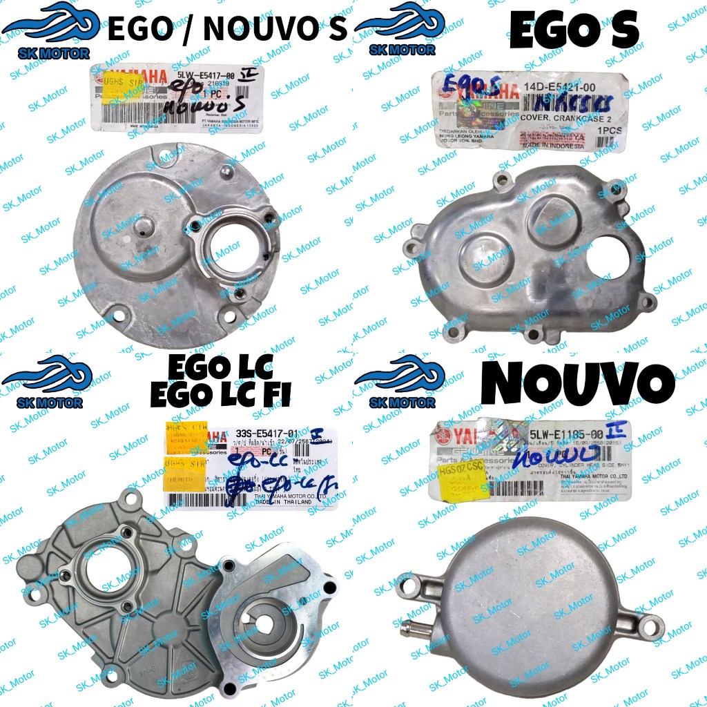 Yamaha EGO NOUVO S LC Fi Original Crankcase Clutch Magnet Gear Box ...