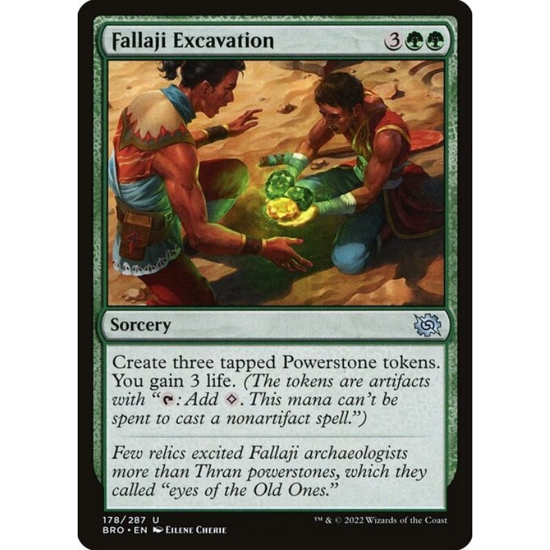 Magic the Gathering - Fallaji Excavation (BRO) | Shopee Malaysia