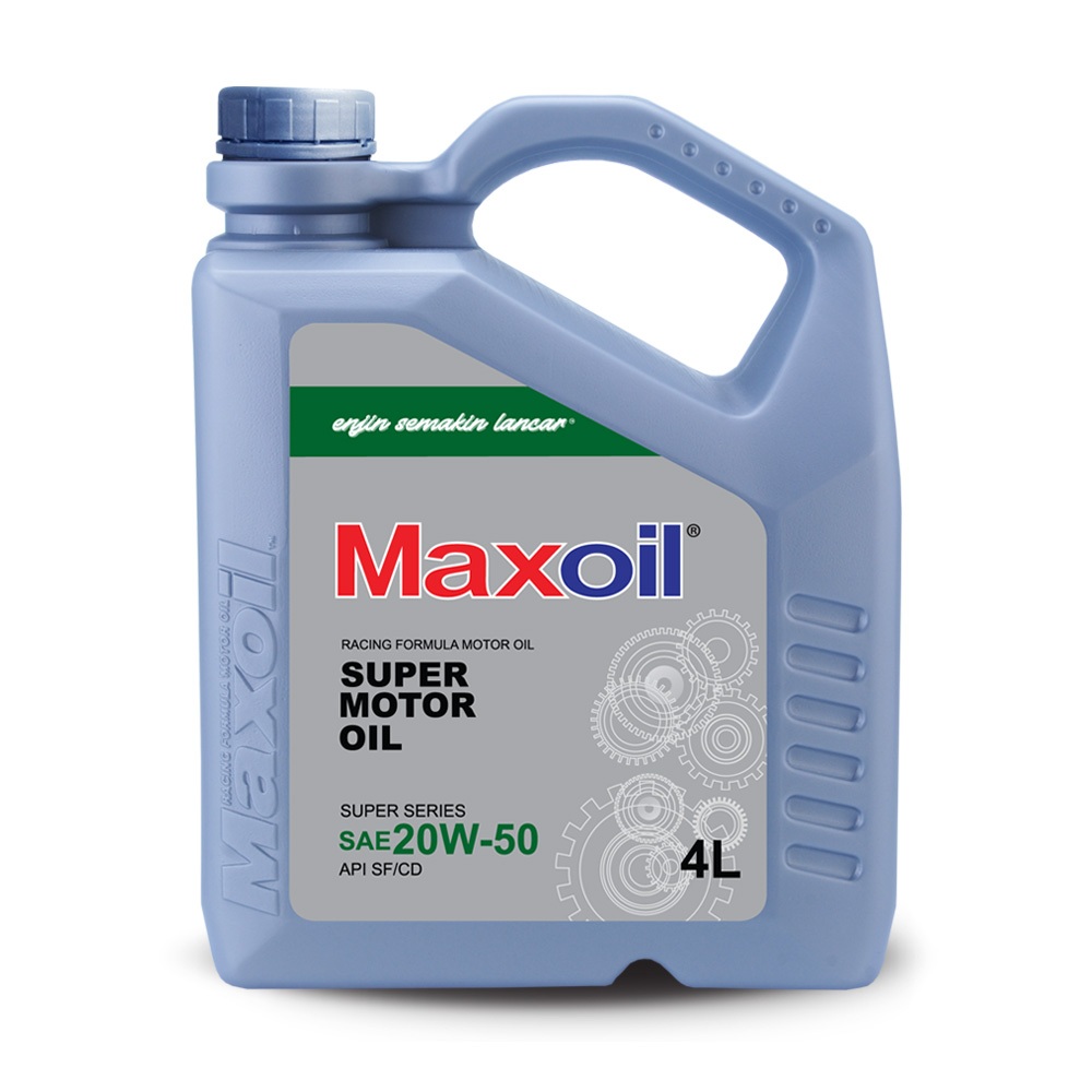 Maxoil Super Motor Oil 20W50 SF/CD (4L) | Shopee Malaysia