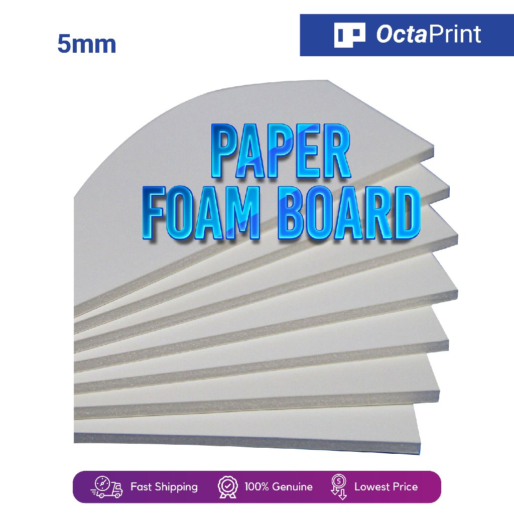 [Ready Stock] Compress Foam Board 5mm 1ctn - 25pcs | Shopee Malaysia