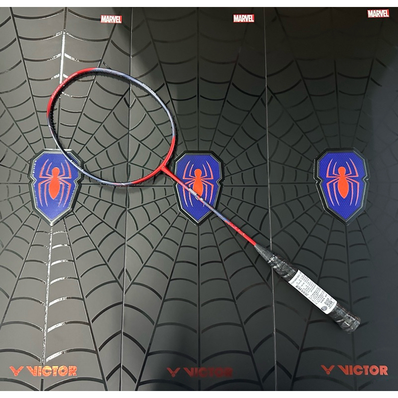VICTOR x SPIDER-MAN Badminton Racket Gift Set Collection - Limited ...