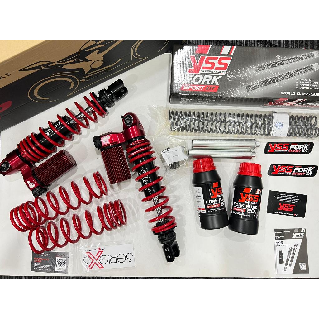 COMBO SET XMAX NVX ADV FORZA ORIGINAL PROFENDER X SERIES REAR ABSORBER ...