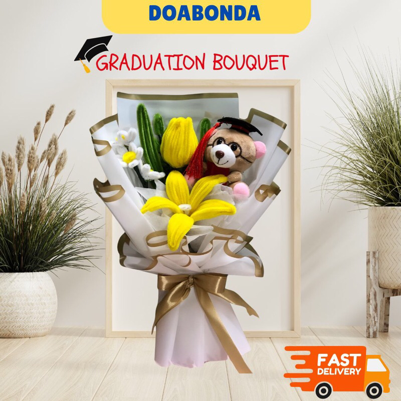 Graduation Bouquet bouquet konvo | Shopee Malaysia