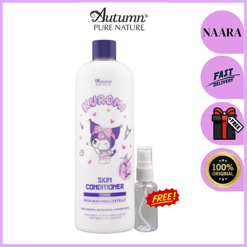 Autumn Kuromi Toner Skin Conditioner With Hatomugi Extract 500ml Free ...