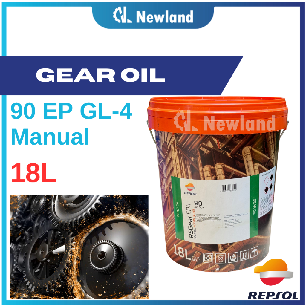 REPSOL 90 EP GL-4 Manual Gear Oil (18 Liter) | Shopee Malaysia