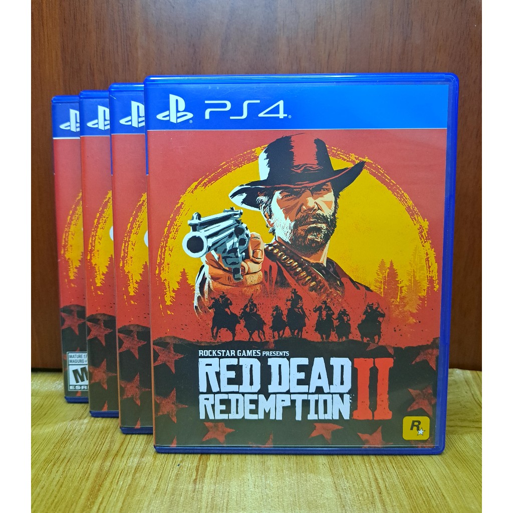 PS4 GAME - RED DEAD REDEMPTION 2 Disc Version / RDR 2 cd game | Shopee ...