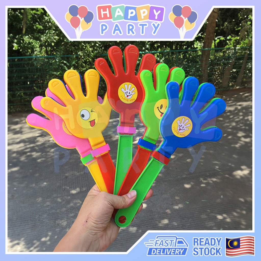 🎈READY STOCK🎈Party Hand Clapper Toys Party Pack Gift Birthday Party ...