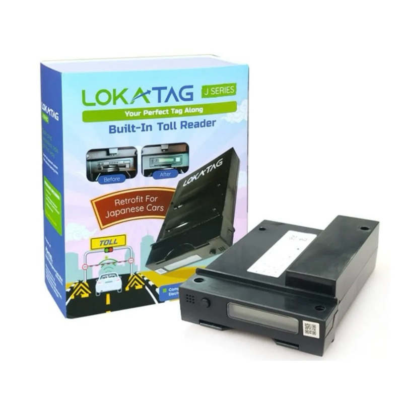 Lokatag J Series Built-in Toll Reader ETC Slot Replacement With Balance ...