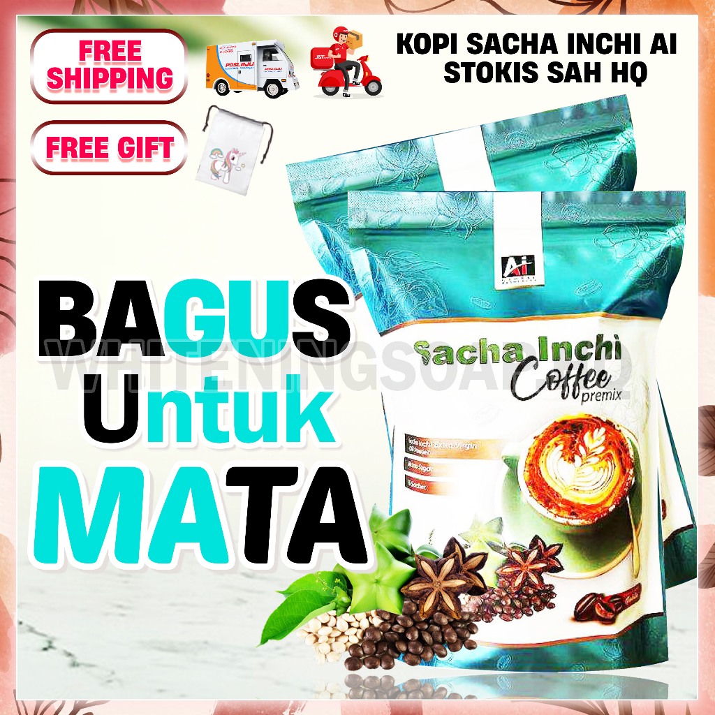 Kopi Sacha Inchi Premix Milk Chocolate Aurora Coffee Original Ai Global ...