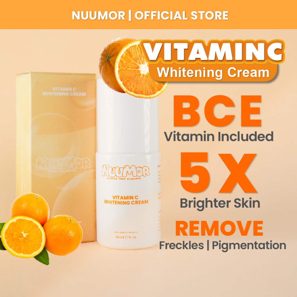 [Buy 1 FREE 1] Nuumor Vitamin C Whitening Cream Krim Putih Private Part ...