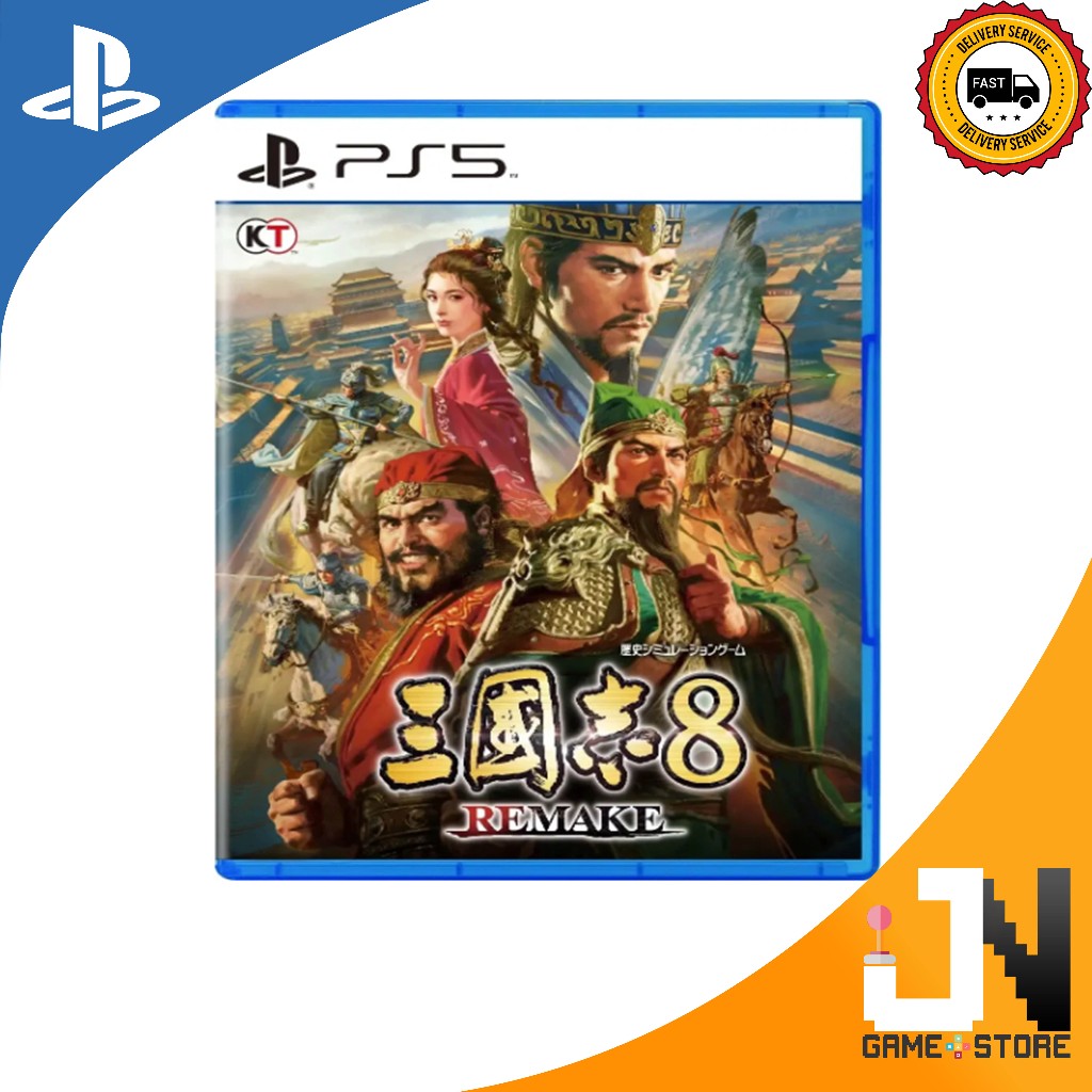 PS5 Romance of The Three Kingdoms 8 | VIII Remake (R3)(English/Chinese)(NEW) | Shopee Malaysia