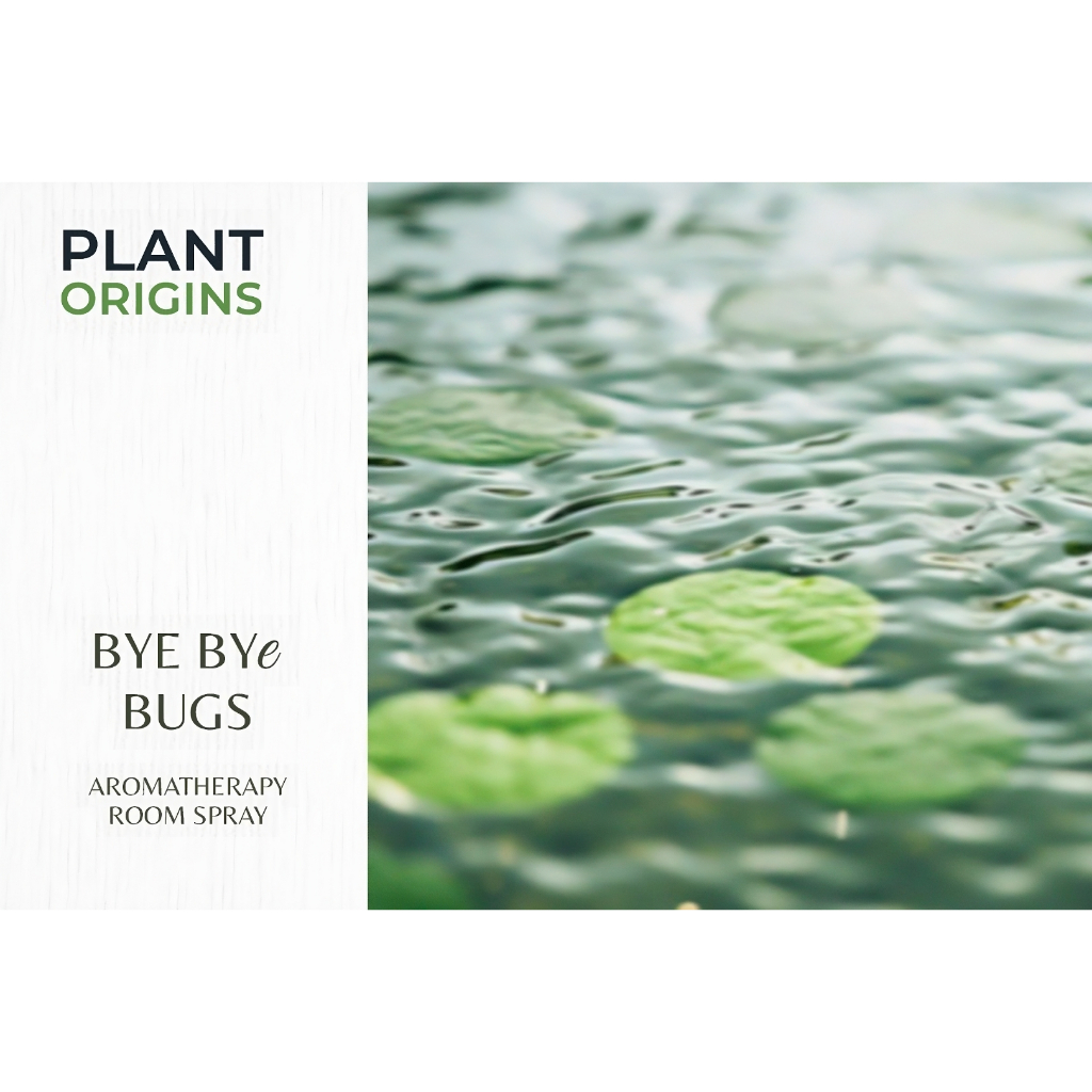 Plant Origins Bye Bye Bugs Aromatherapy Room Spray (100ml) | Shopee ...