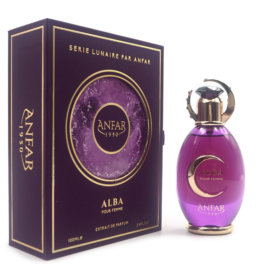 (((ALBA POUR FEMME ANFAR 1950 100ML , Serie Lunaire Par ANFAR , Extrait ...