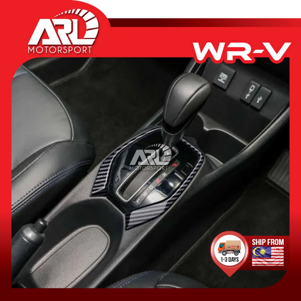Honda WR-V WRV 2023 - 2025 Gear Carbon Fiber Lining Interior Gear Shift ...