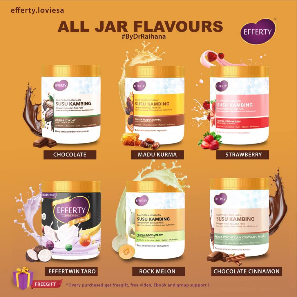 ALL PRODUCT EFFERTY MINUMAN CAMPURAN SUSU KAMBING, VITAMIN, DAN MINERAL ...