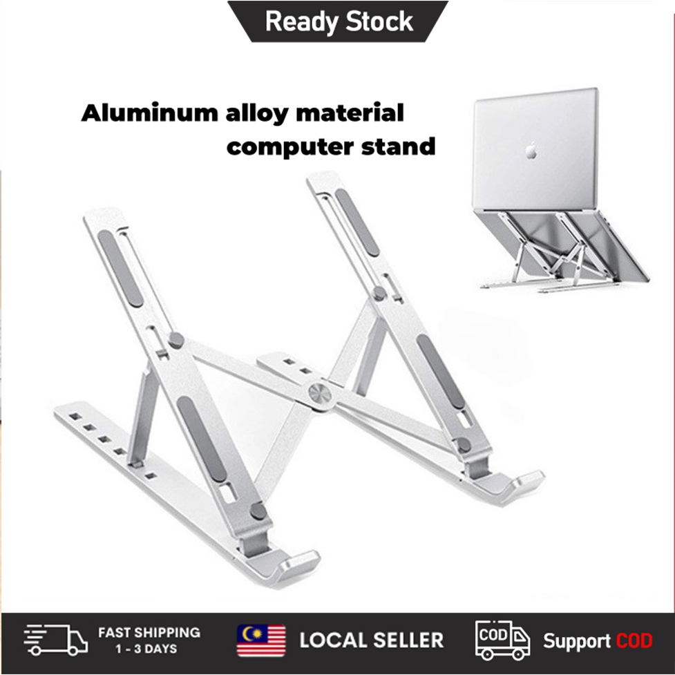 Computer Stand Portable Foldable Computer Stand Multi angle Adjustable ...