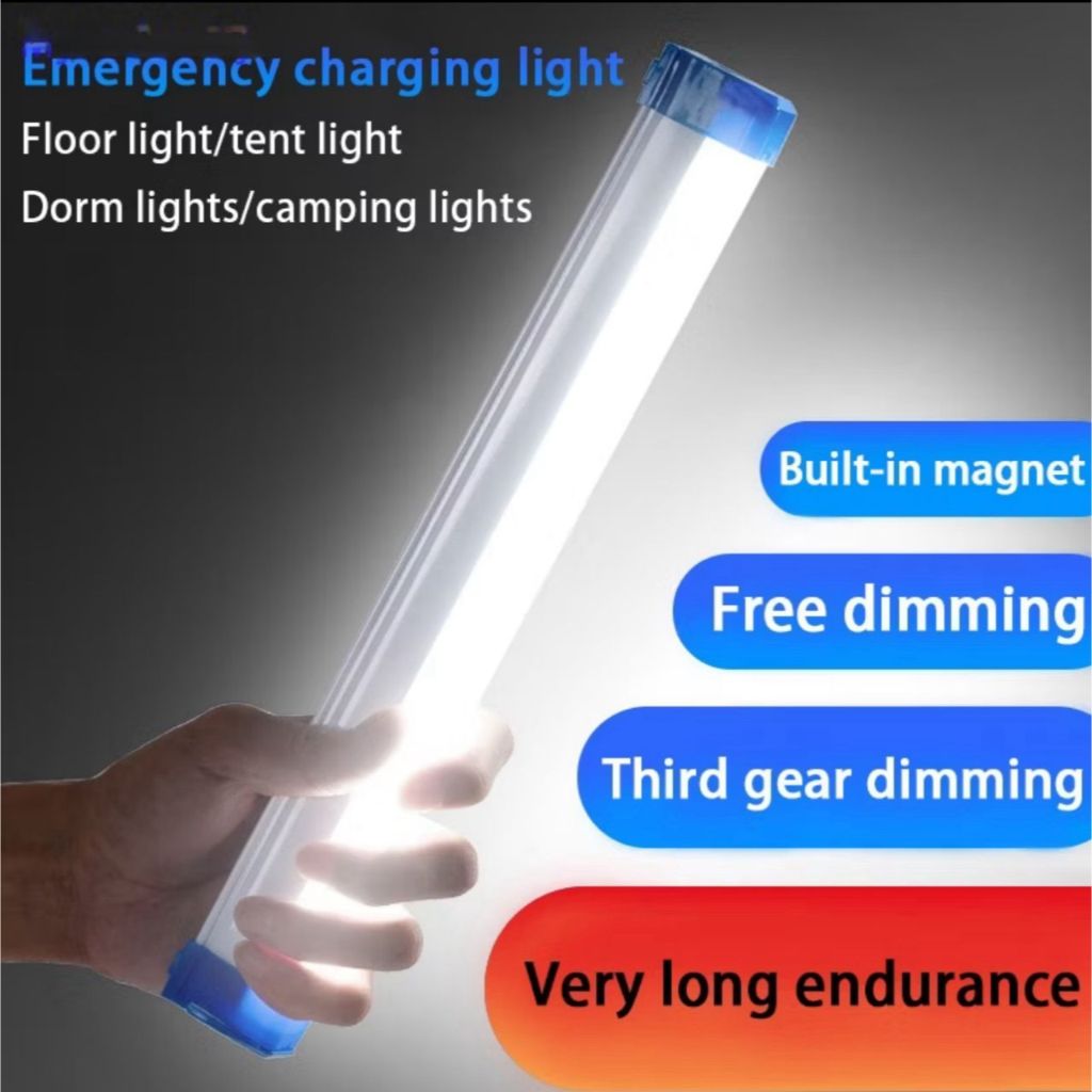 ‼️[READY STOCK]‼️30W LED TUBE LIGHT RECHARGEABLE/ MAGNETIC USB PORTABLE ...