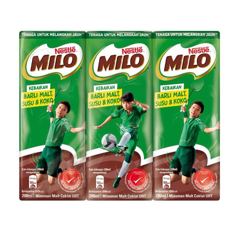 Nestle Milo Activ-Go 6 x 200ml | Shopee Malaysia