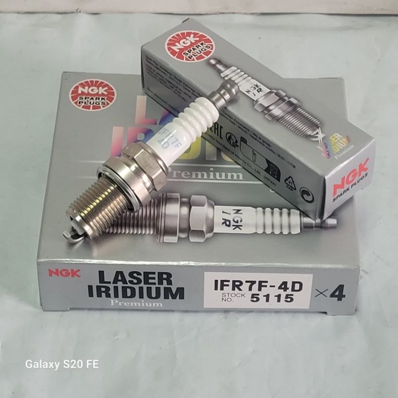 IFR7F-4D NGV/LPG/CNG Isuzu Lorry, Bus NGK 5115 Laser Iridium Spark Plug ...