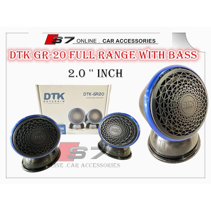 DTK GR20 Full range speaker with bass --2.0'' inch | Shopee Malaysia