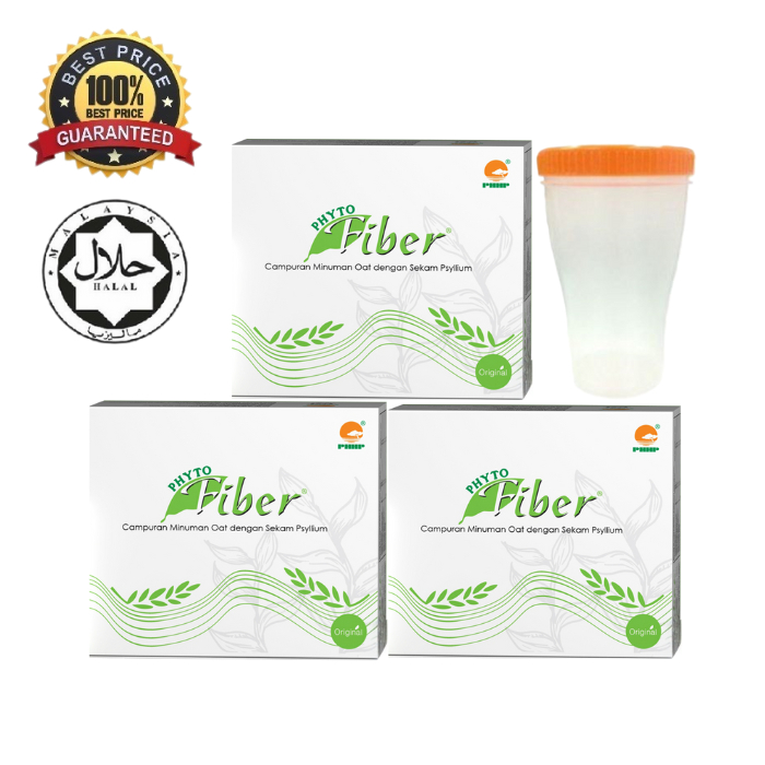 NEW PHHP PHYTO FIBER Original Flavor (Non Sweet) 3 Boxes New Stock ...