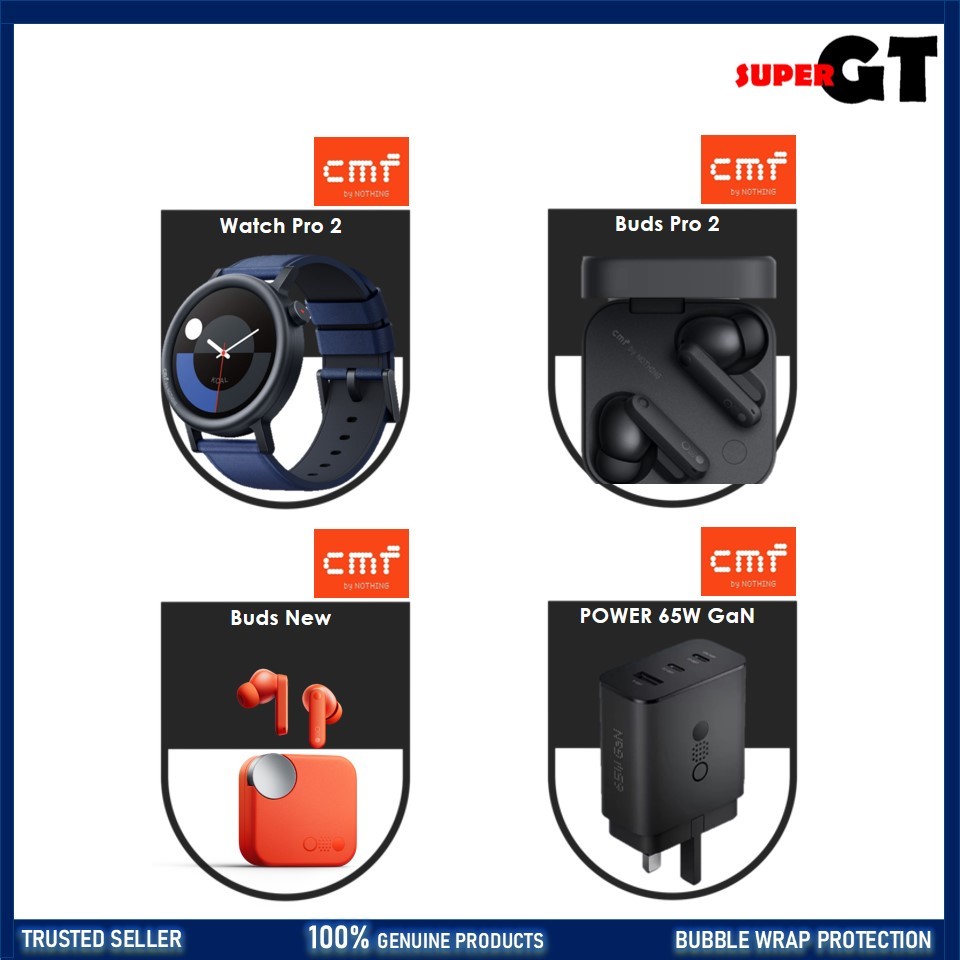 (READY STOCK TO SHIP)CMF WATCH PRO 2/CMF BUDS PRO 2/CMF POWER ADAPTER ...
