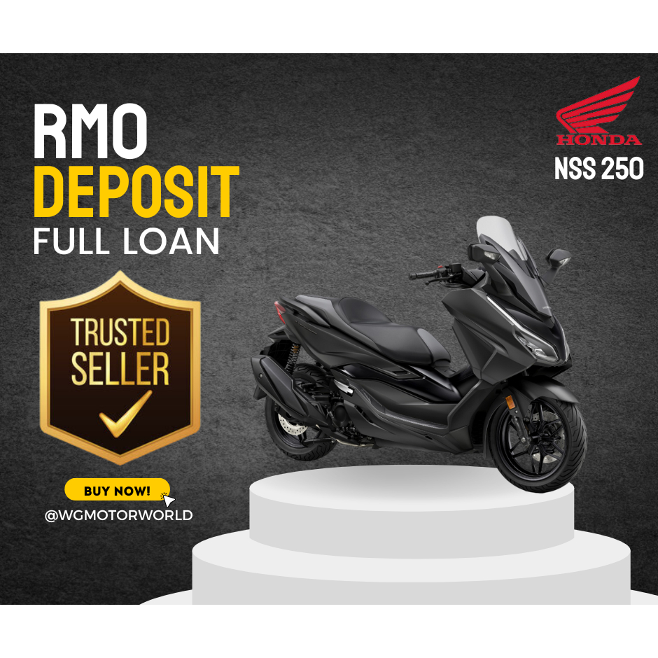 Honda FORZA250 / NSS250 Scooter *𝐁𝐑𝐀𝐍𝐃 𝐍𝐄𝐖 𝐔𝐍𝐑𝐄𝐆𝐈𝐒𝐓𝐄𝐑* Price OTR + FREE ...