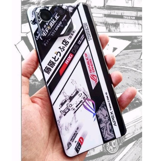 Initial D Customize ROG phone 8/7/6/5/3 Design wrap Skin AE86 Takumi ...