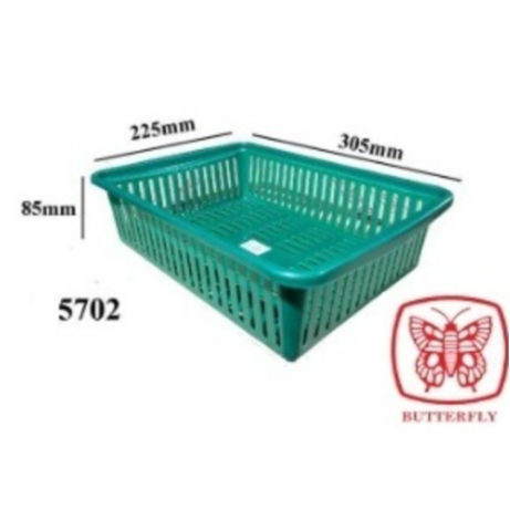 ( Butterfly ) Bekas plastik & THICK Plastic Tray | Square Basket | Multi-Purpose Basket ...
