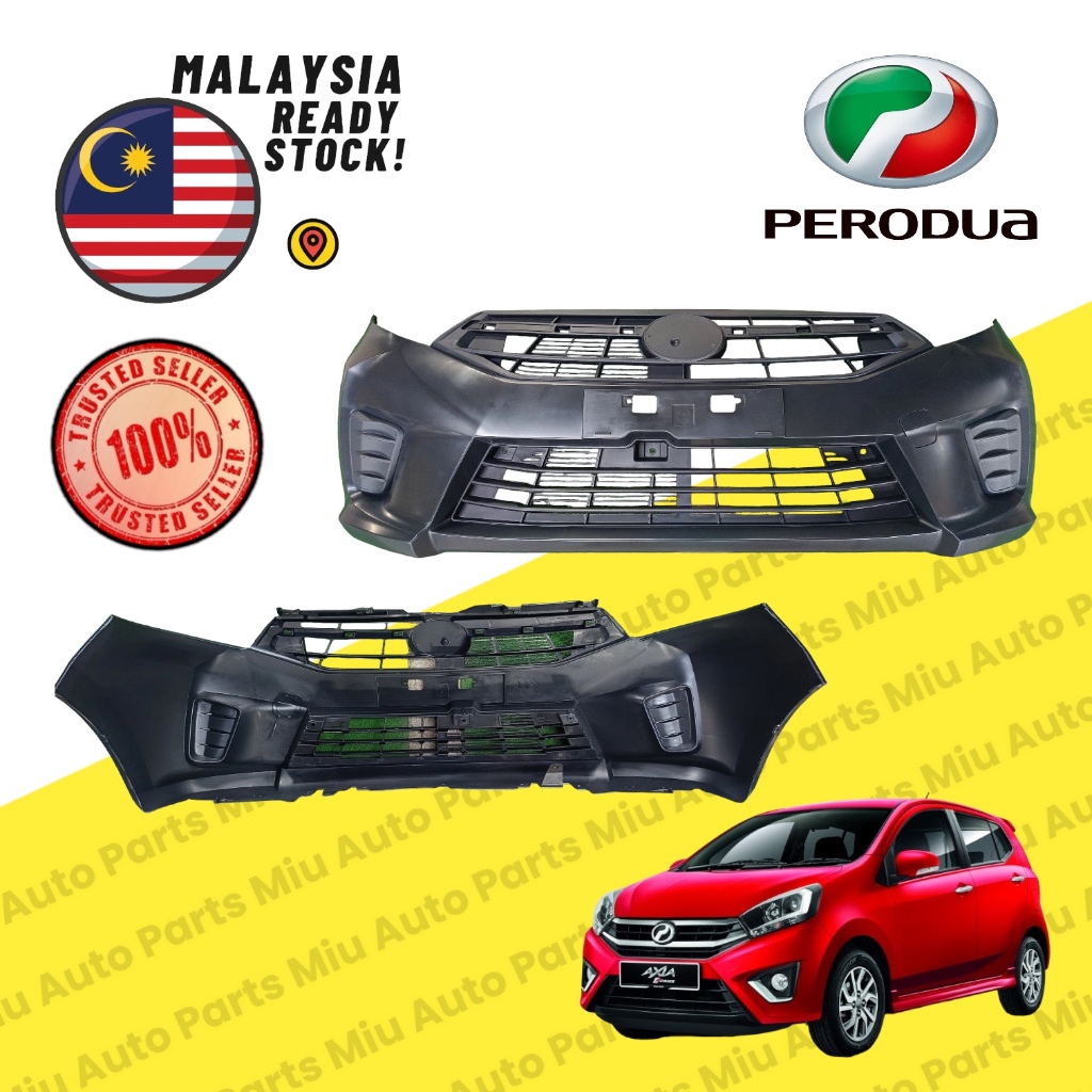 PERODUA AXIA 2017 FRONT BUMPER | Shopee Malaysia