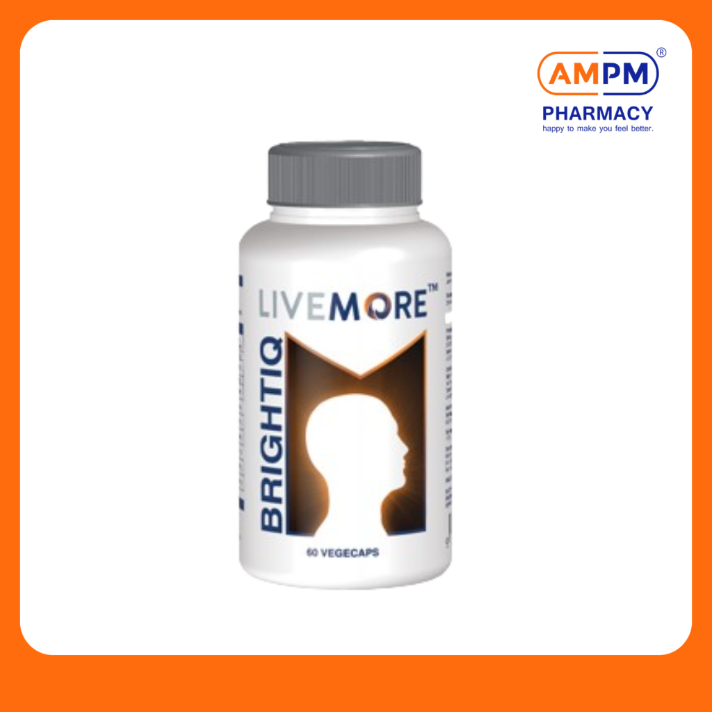 LIVEMORE Bright IQ Vegecap 60's | Shopee Malaysia