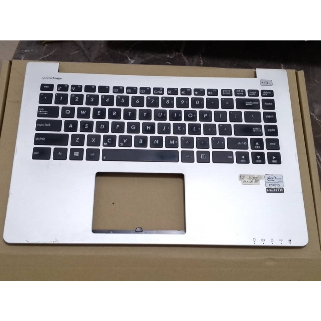 Asus Vivobook S400C S400CA Keyboard Palmrest , ZCPA13NB0051AM0402,( KN ...