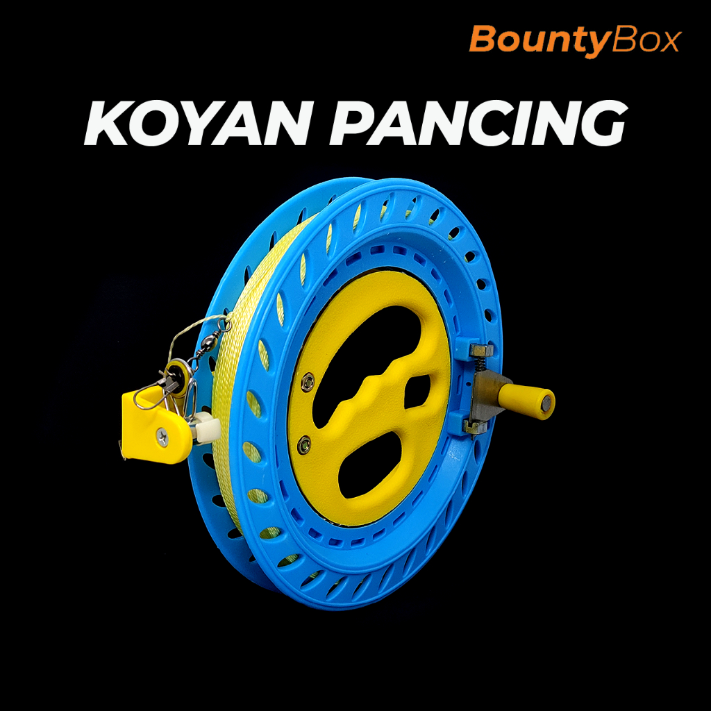 Koyan Pancing 200m Tali Layang Kite Fishing Line Winder Hand Casting ...