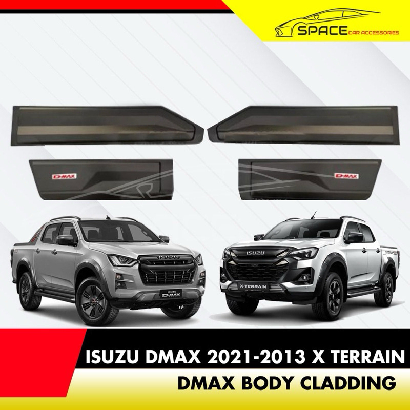 ISUZU D MAX X TERRAIN 2021 2022 2023 Side door panel cover body ...