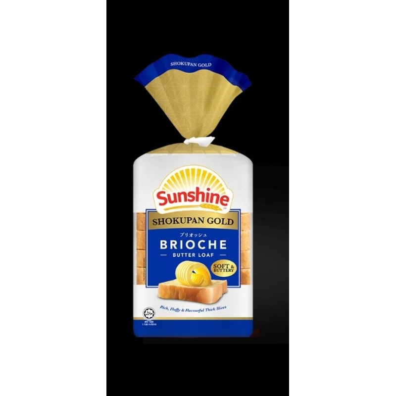Sunshine Roti Susu Hokkaido Milk Bread 300gm /Assorted Cream Bread 50gm ...