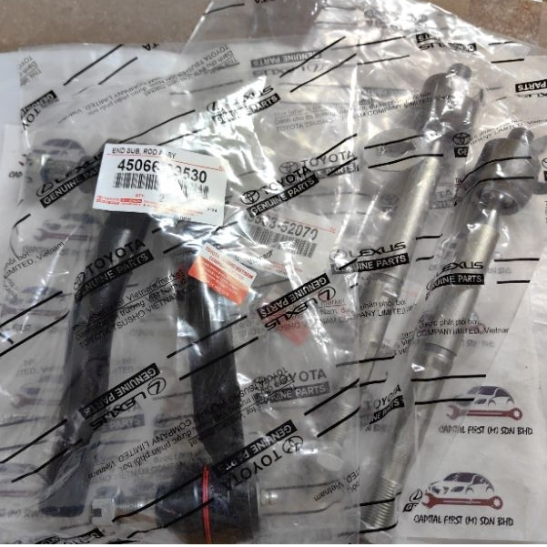 TOYOTA TIE ROD END & Rack End for Toyota Vios Ncp93 2008-2013 Yaris Ncp91 Prius C 1.5 Hybrid ...