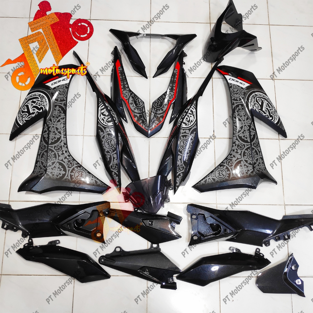 Honda RSX RS-X Cover Set Body set Metallic Black Body Cover Set Bodyset ...