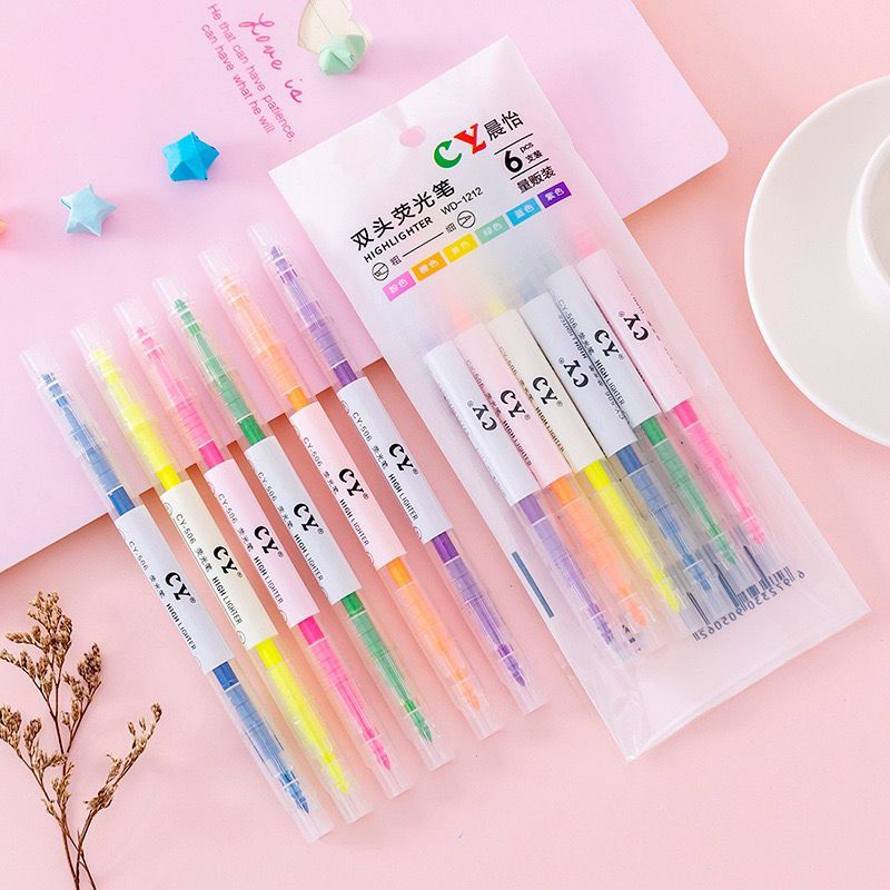 Highlighter Pen -CY (6*Pcs) | Shopee Malaysia