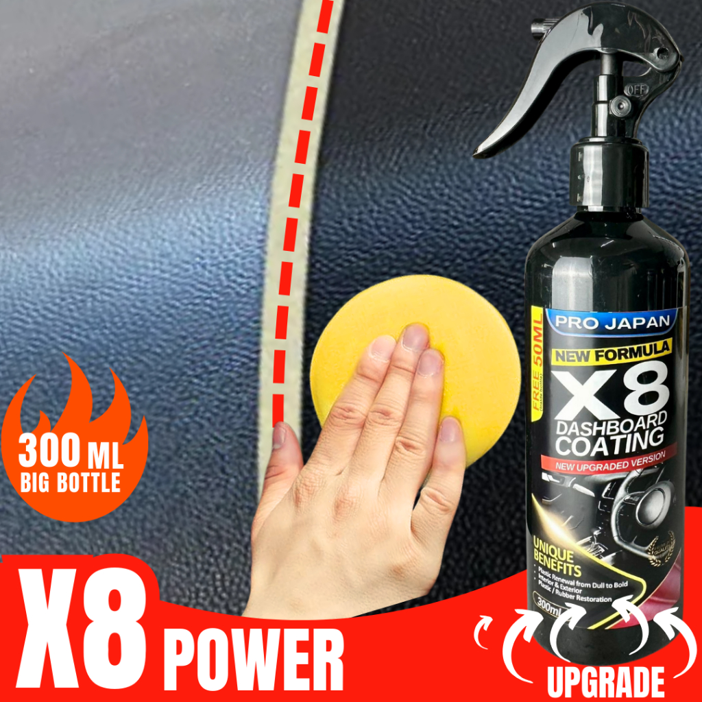 X8 Dashboard Coating / Plastic Coating Dashboard & Wax Leather Wax ...