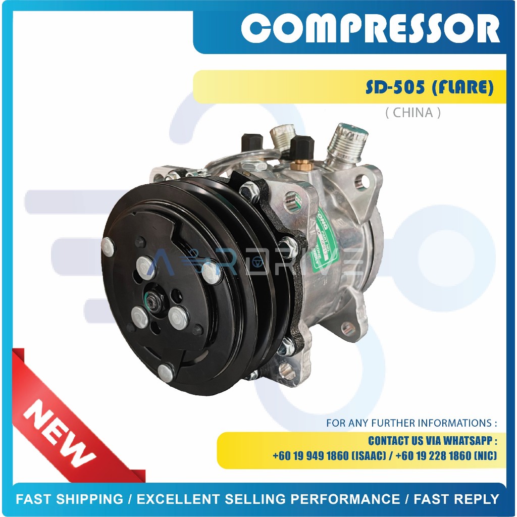 CHINA NEW SD-505 COMPRESSOR ( FLARE ) | Shopee Malaysia
