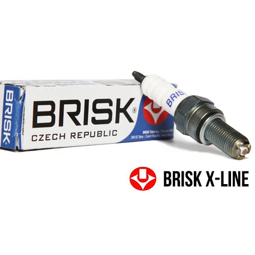 Brisk Racing Spark Plug X Line Y15ZR Y16ZR R15 LC135 NVX155 NMAX ADV ...