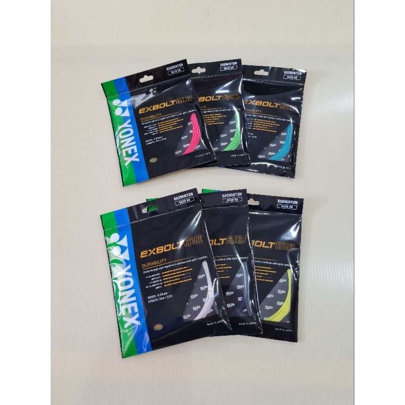 Yonex Exbolt 68 / XB68 Badminton String | Shopee Malaysia