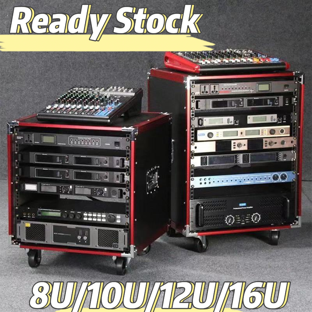 In Stock💖Amplifier Case Cabinet Shelf 8U 12U 16U Home Audio Mixer ...