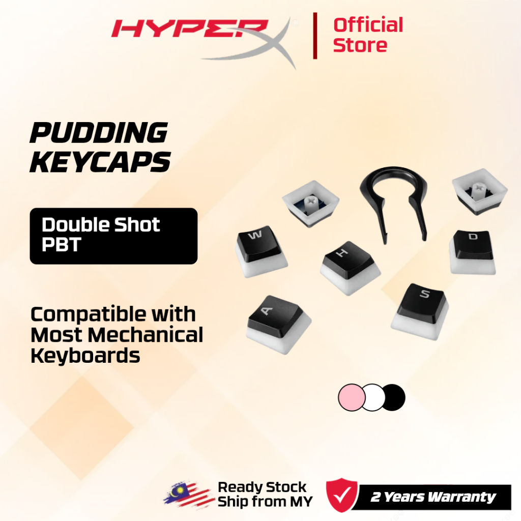 HyperX Durable PBT Keycaps for Mechanical Keyboards | Shopee Malaysia