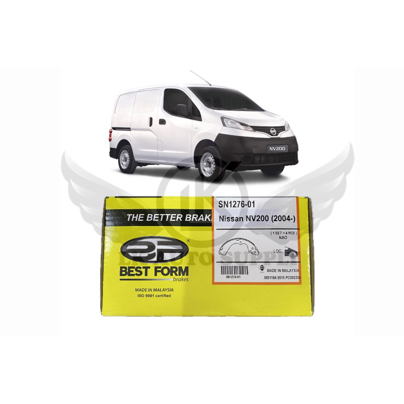 BRAKE SHOE REAR NISSAN NV200 BEST FORM (D4060-JX02A-MY) | Shopee Malaysia