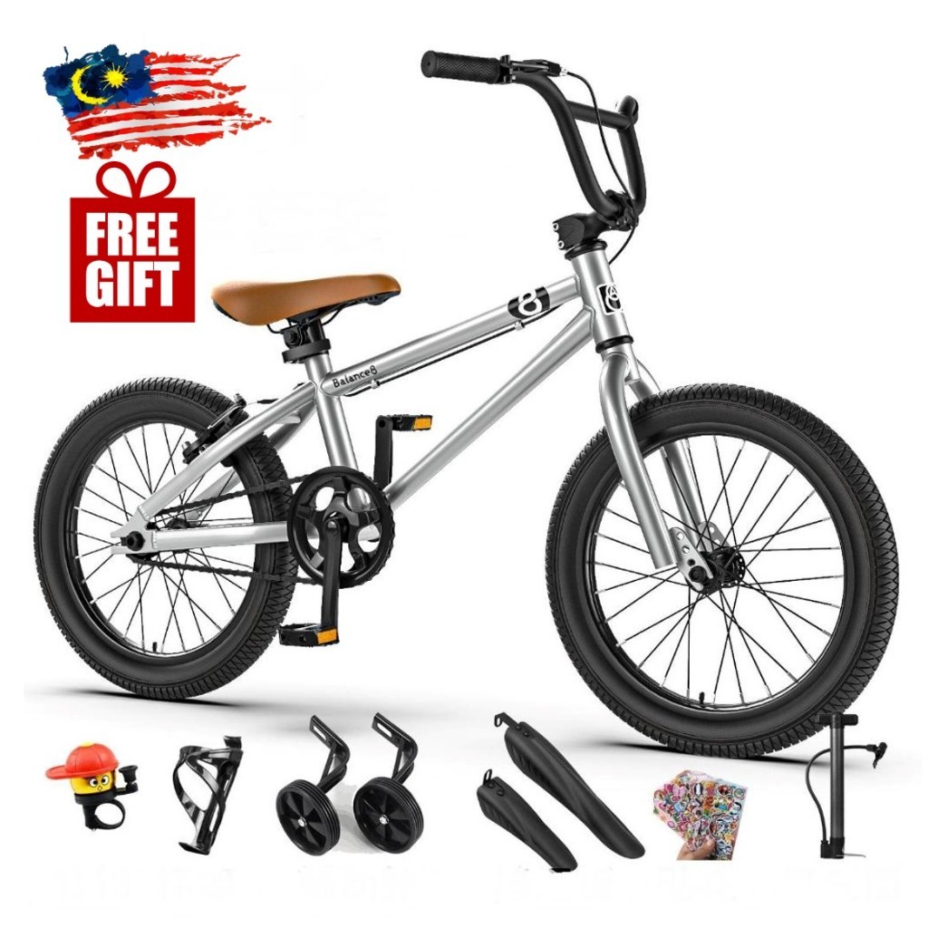 FREEGIFT Basikal BMX Bicyle Bike Basikal 20 Inch Basikal Budak Kid Bicycle Murah Basikal kanak ...