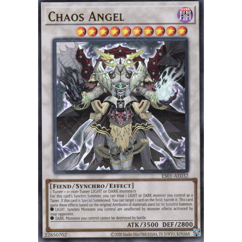 Yugioh ES01-AE032 Chaos Angel (UR) | Shopee Malaysia