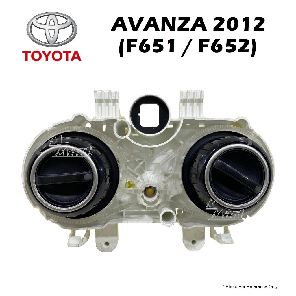 Toyota Avanza 2012 2015 (F651 / F652) Air Cond Panel Switch With Switch ...