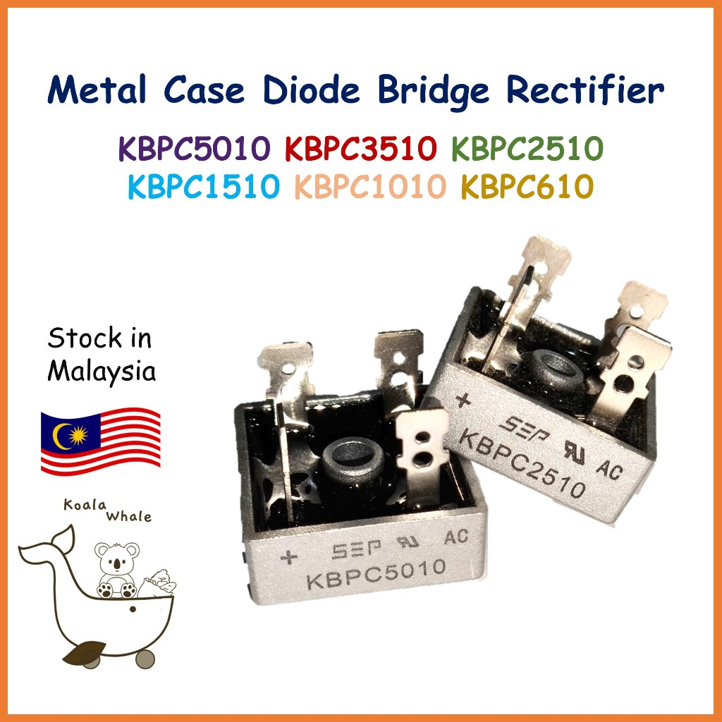 Metal Case Diode Bridge Rectifier KBPC5010 KBPC3510 KBPC2510 KBPC1510 ...